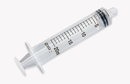 20cc Syringe, Luer-Lok, Case of 192 (BEC 302830) – MDSupplies