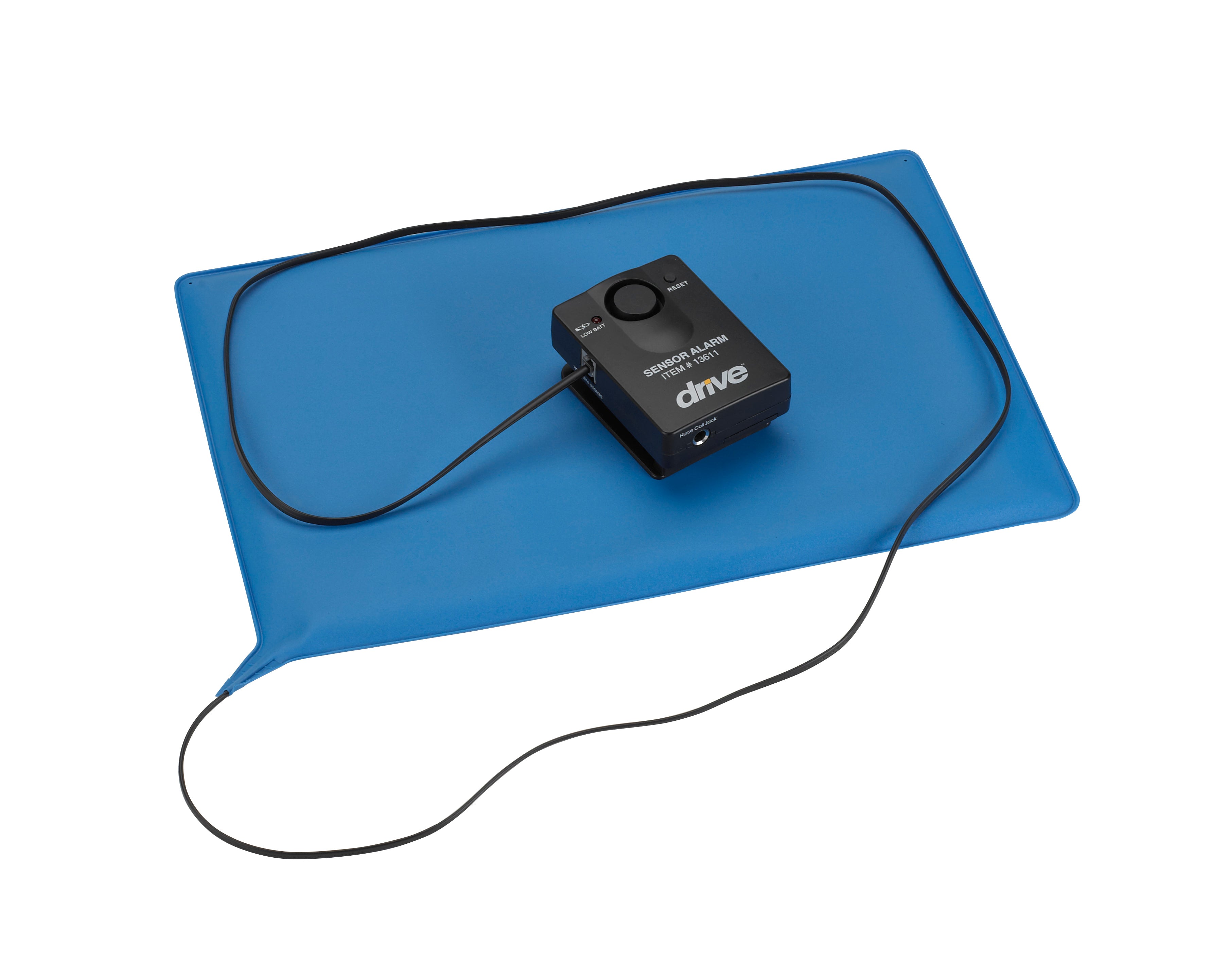 Pressure Sensitive Bed Chair Patient Alarm with Reset Button, 10" x 15 ...