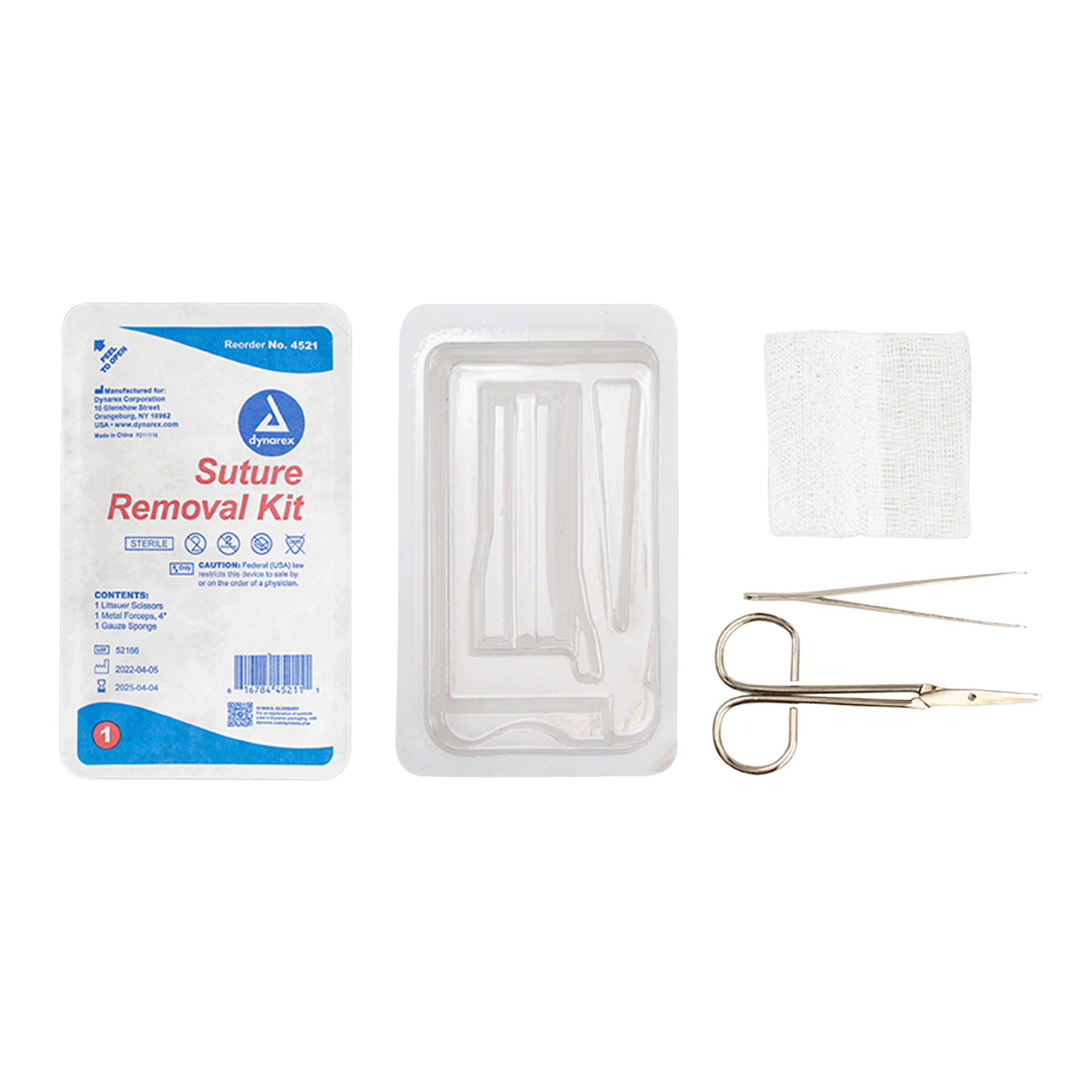 Suture Removal Kit, Sterile (4521) – MDSupplies